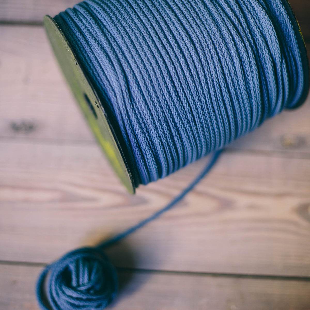 Blue macrame cord 6mm | Shipping worldwide | MonoMey Studio